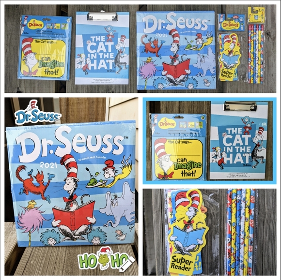 Dr. Seuss | Office | Teachers Dr Seuss Gift Bundle Nwt | Poshmark